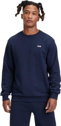 Fila Brustem Crew Sweat, Bleu Nuit, S Homme