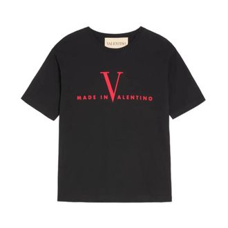 Valentino Garavani Made In Valentino T-Shirt - - Tops - Herren - Braun - M