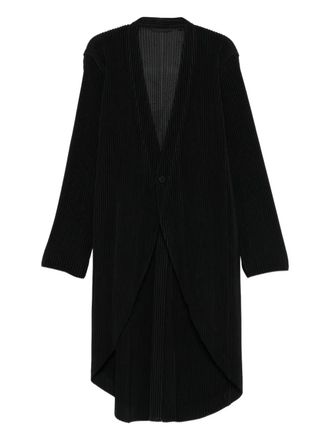 Homme Plissé Issey Miyake manteau Tailored Pleats 2 - Noir