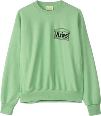 Aries Homme, Sweatshirts et sweats &agrave; capuche, Vert, Taille: M SweaT-shirts & SweaT-shirts &agrave; capuche