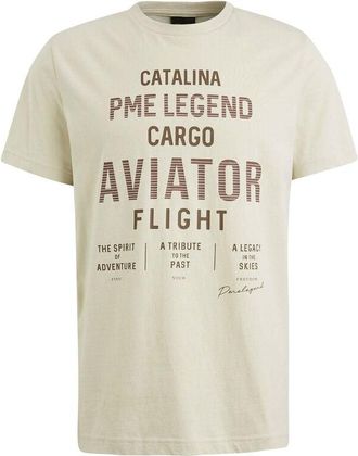 PME Legend Herren T-Shirt aus Baumwolljersey