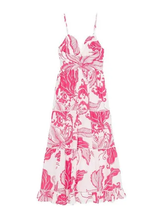 Poupette St Barth Maxikleid - Rosa