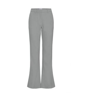 Ichi Ichi, Femme, Pantalons, Gris, Taille: 40 FR Wide Pantalons
