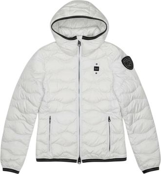 Blauer Femme, Vestes, Blanc, Taille: 38 FR Veste Camelia