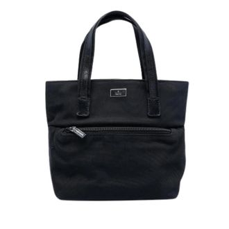 Gucci Pre-owned Vintage Canvas Tote - - Pre-owned - Damen - Schwarzk - ONE SIZE