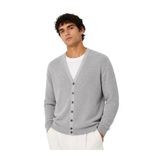 Dolce & Gabbana Homme, Pulls, Gris, Taille: M Cardigans