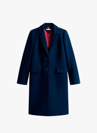 Tommy Hilfiger Manteau droit avec cachemire