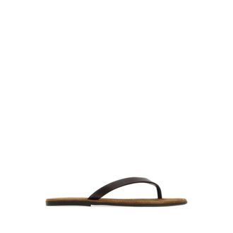 The Row Homme, Chaussures, Brun, Taille: 41 EU Flip Flops