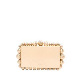 Cult Gaia EOS Metall-Clutch - - Bags - Damen - Gelb - ONE SIZE