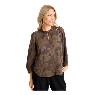 In Front IN Front - Maracol Blouse - Femme - Blouses et Chemises - Brun - Taille: 40 FR