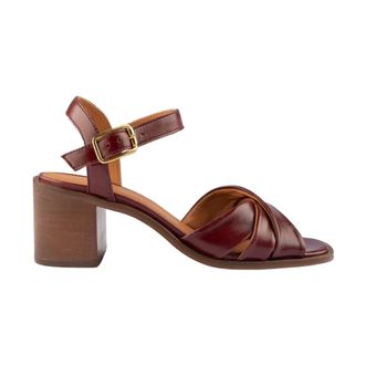 Maison Toufet Femme, Chaussures, Rouge, Taille: 38 EU Sandale Antonella