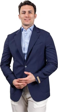 BRIGLIA 1949 Homme, Vestes, Bleu, Taille: XL Blazer