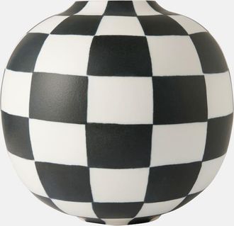 L'OBJET Vase Damier Small