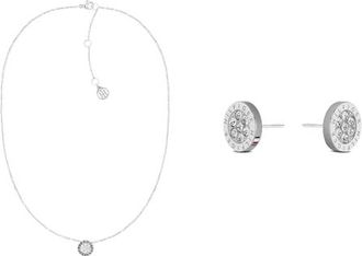 Tommy Hilfiger Collier pour Femme et Boucles dOreilles Bundle