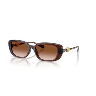 Versace Eckige Sonnenbrille - - Accessories - Damen - Braun - 56 MM