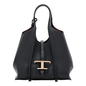Tod's T Timeless Mini Shopping Bag - - Bags - Damen - Schwarzk - ONE SIZE