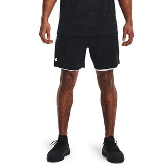 Under Armour Short pour Homme UA Vanish tiss&eacute; 2 en 1 Noir 1373764-001 MD