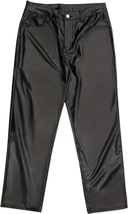 Generic Pantalon de survêtement végétalien pour homme - Style athlétique et streetwear - Coupe ajustée - Extensible et confortable - Style jogging - Ensemble 