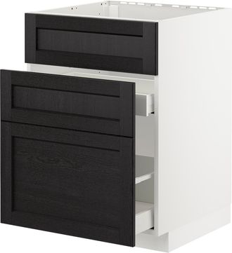 IKEA METOD / MAXIMERA Unterschr. f Spüle/3 Fronten/2Sch