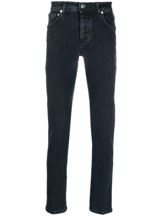 Barba Klassische Slim-Fit-Jeans - Blau