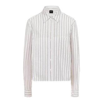 HUGO BOSS Blouse Briella Monday - Femme - Blouses et Chemises - Blanc - Taille: 48 FR