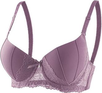 Generic 2026 Soutiens-gorge pour femmes 3D, violet, A