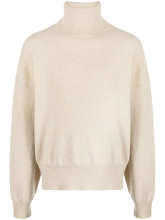 Extreme Cashmere pull Jill n&deg;204 &agrave; col roul&eacute; - Tons neutres