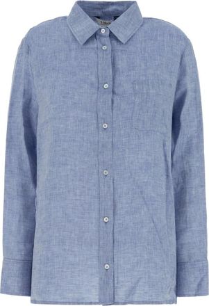 Max Mara Femme, Blouses et Chemises, Bleu, Taille: 40 FR Elise