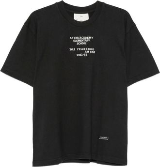Song for the Mute Homme, Tops, Noir, Taille: XS Sftm / Academy Vintage Tee