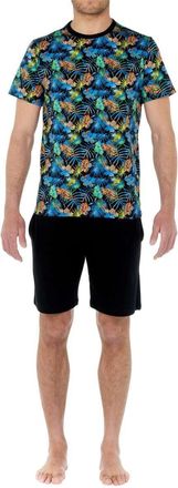 HOM WFWAUTO Herren Court REVA Pyjama-Sets, Multicolore, S