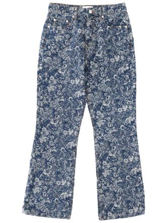 Ganni Tapestry Jeans - Blue