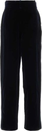 Giorgio Armani Velvet Trousers - Navy