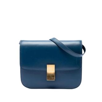 Celine Sac bandouli&egrave;re vintage Pre-owned - Femme - Pre-owned - Bleu - Taille: ONE Size
