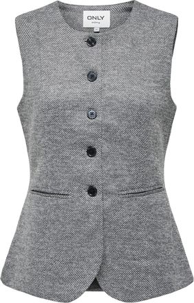 Only Onlaja Fitted Melange Vest Tlr Noos