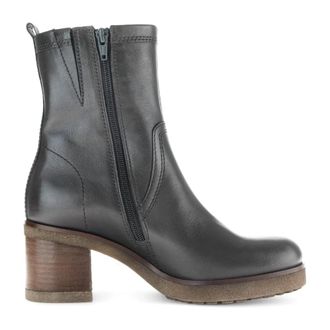 Gabor Elegante gr&uuml;ne Leder-Stiefelette - - Shoes - Damen - Gr&uuml;n - 35 1/2 EU