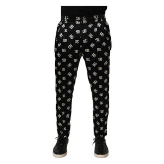 Dolce & Gabbana Skinny Leg Anzughose - - Trousers - Herren - Schwarzk - M