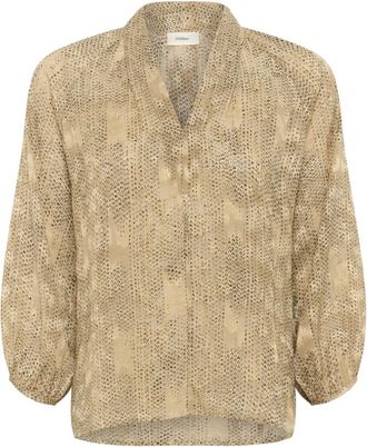 Inwear Femme, Blouses et Chemises, Beige, Taille: 42 FR Chemisier AddisonIW
