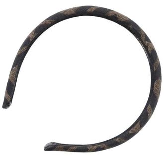 Fendi Pre-owned Haar-Accessoire aus Canvas - - Pre-owned - Damen - Braun - ONE SIZE