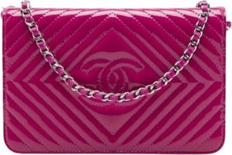 Chanel Pre-owned Wallet on Chain - Femme - Pre-owned - Rose - Taille: ONE Size