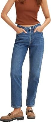 Tom Tailor Denim TOM TAILOR Denim 1034626 Jean Mom Fit Femme,10281 - Mid Stone Wash Denim,29
