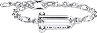 Thomas Sabo Thomas Sabo Damen Armband Iconic, Silber 925, 19cm
