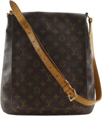 Louis Vuitton Sac bandouli&egrave;re vintage Pre-owned Monogram - Femme - Pre-owned - Brun - Taille: ONE Size