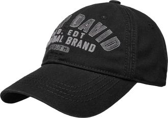 Camp David Herren Base Cap mit Logo Artwork Black, None