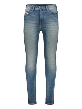 Diesel jean &agrave; poches multiples - Bleu