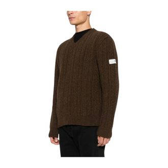 Maison Margiela Herren, Strickwaren, Braun, XLGr&ouml;&szlig;e
