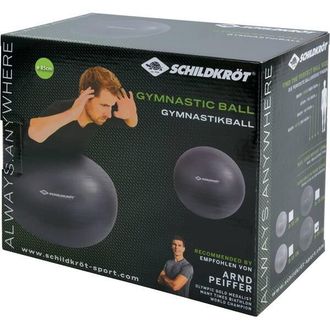 Schildkrot Fitness Ball Schildkr&ouml;t Gymnastikball, Anti-Burst Qualit&auml;t, inkl. Luftpumpe, phthalatfrei, in vier verschiedenen Gr&ouml;&szlig;en erh&auml;ltlich (55cm/65cm/75cm/85cm), max.