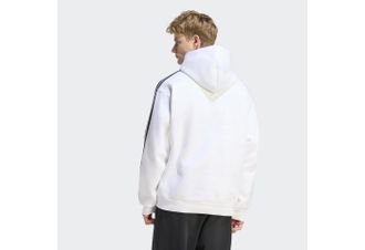 adidas Kapuzensweatshirt ESSENTIALS 3-STREIFEN FLEECE HOODIE