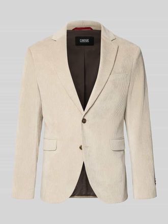 Cinque Slim Fit 2-Knopf-Sakko aus Cord Modell DATA