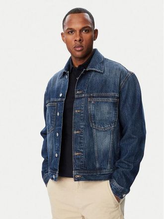 Tommy Jeans Jeansjacke Archive DM0DM23574 Blau Regular Fit