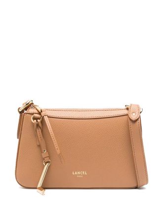 Lancel sac &agrave; bandouli&egrave;re en cuir - Marron